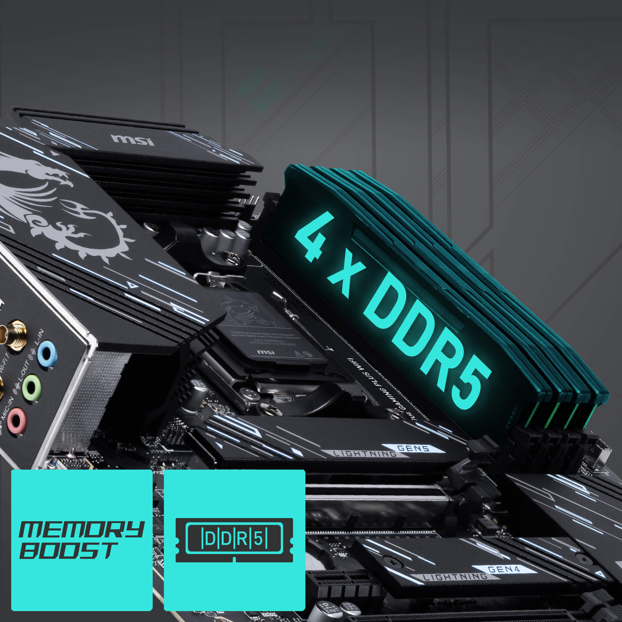 MSI X870E GAMING PLUS WIFI AM5 AMD X870E SATA 6GB/S 5G LAN DDR5 M.2 Wi-Fi 7 include USB 40G port ...